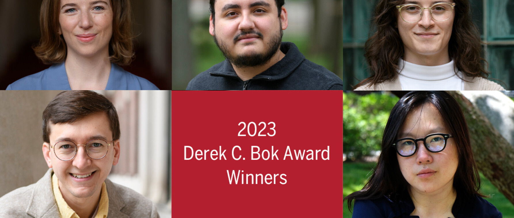 Inspiring Undergraduate Learners: The 2023 Derek C. Bok Awards | The ...